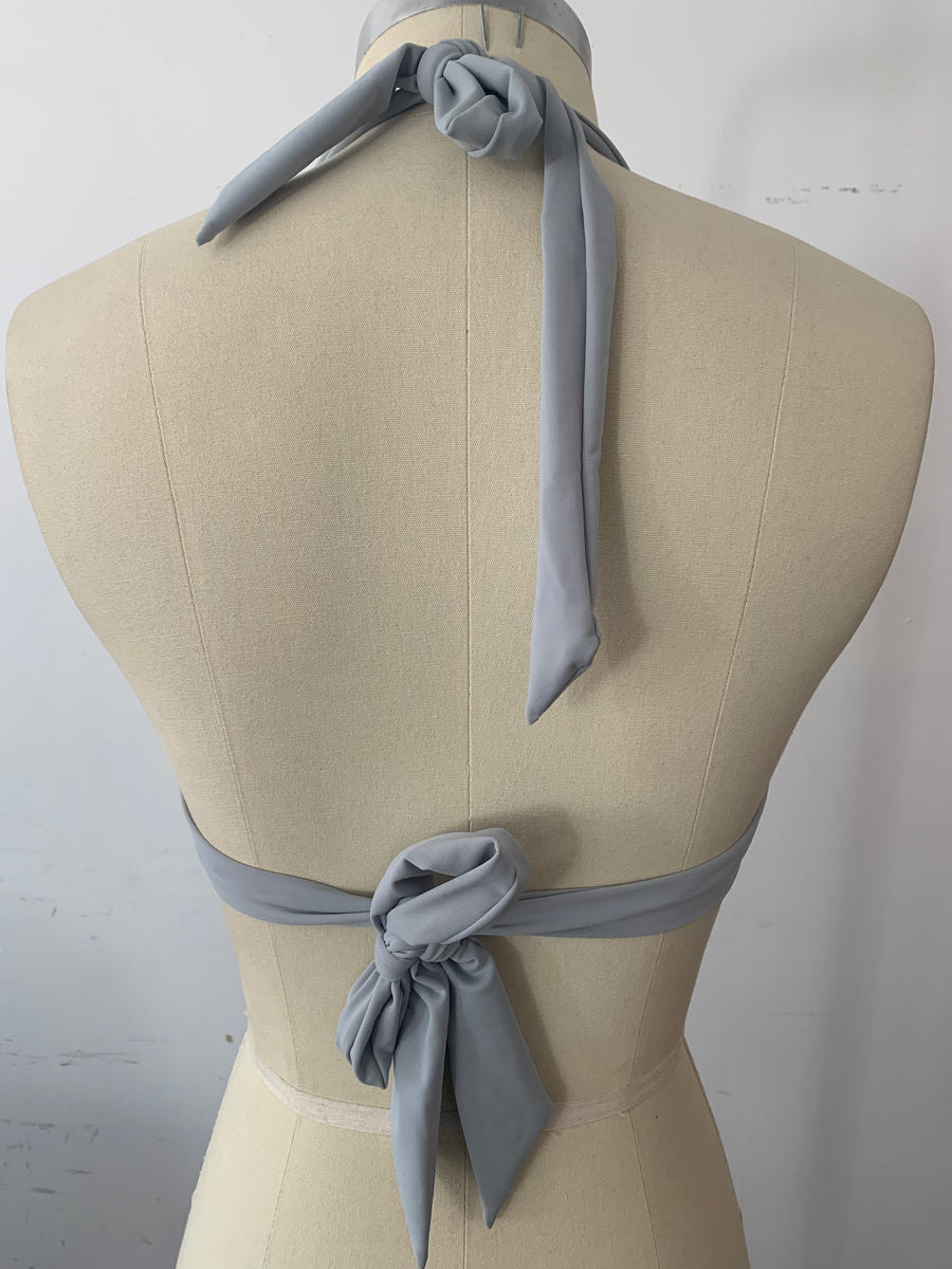 Monochrome Cardinal triangle bikini top – Nereidstudios.com